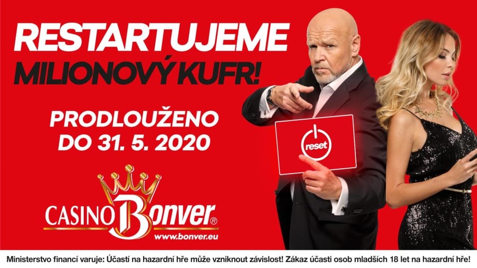 Restartujeme MILIONOVÝ KUFR! | Casina a Cluby Bonver