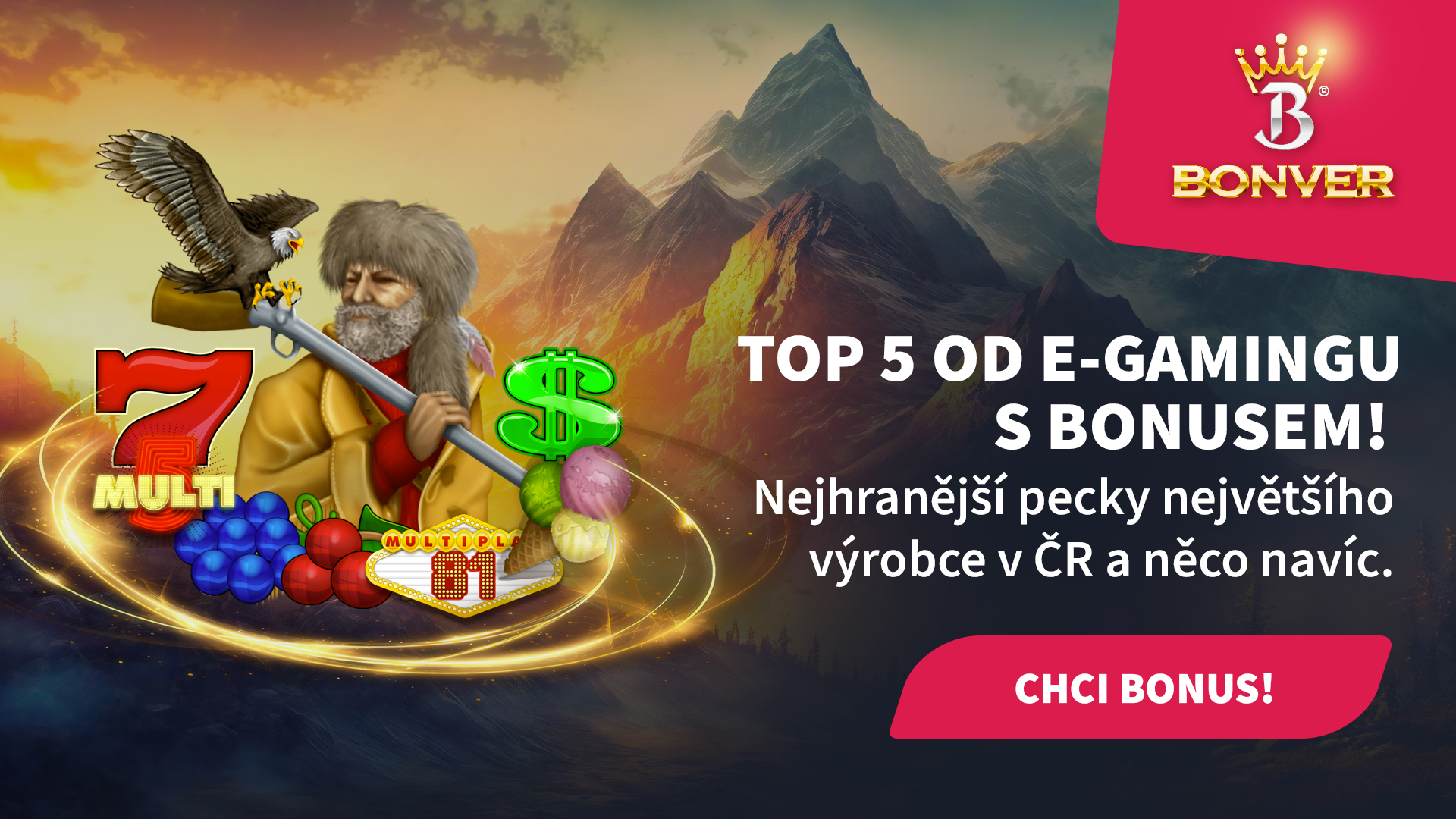 Bonver Online Casino | 500 Kč za registraci